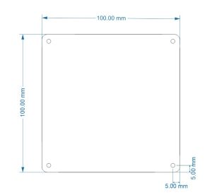 100mm x 100mm Stainless Steel Fibre Engraved Label – Make Your Mark ...
